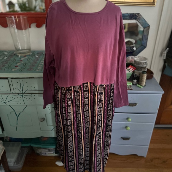 Adini | Dresses | Adini Cotton And Rayon Maxi Dress Xxl Pockets Vguc ...